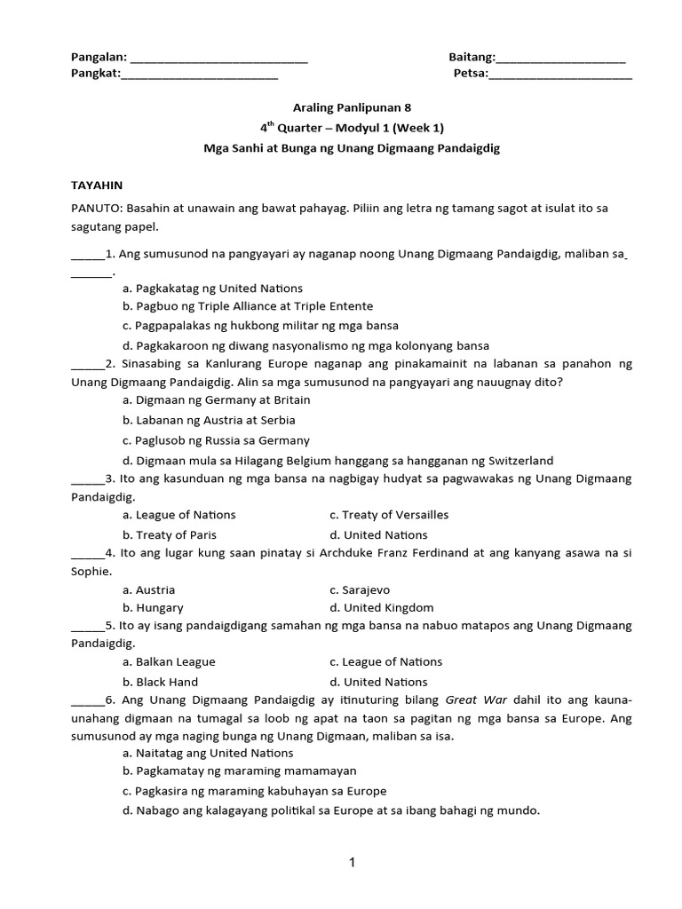 Ap 8 Module1 Quarter4 Week1 Pdf