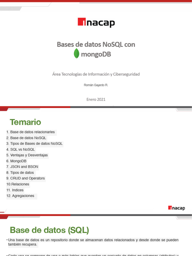 Mongo PPT | PDF | No Sql | Json