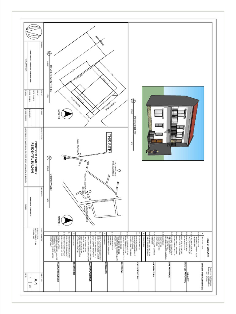A1 | PDF | Architectural Elements | Building