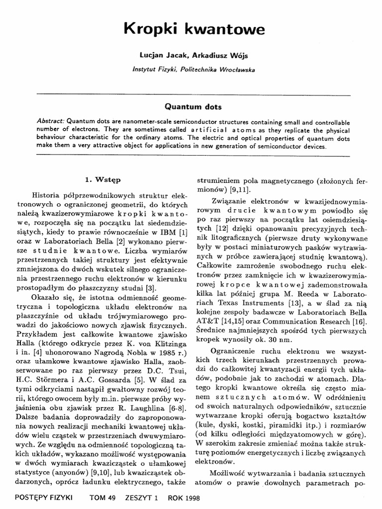 L Jacak 1998 | PDF