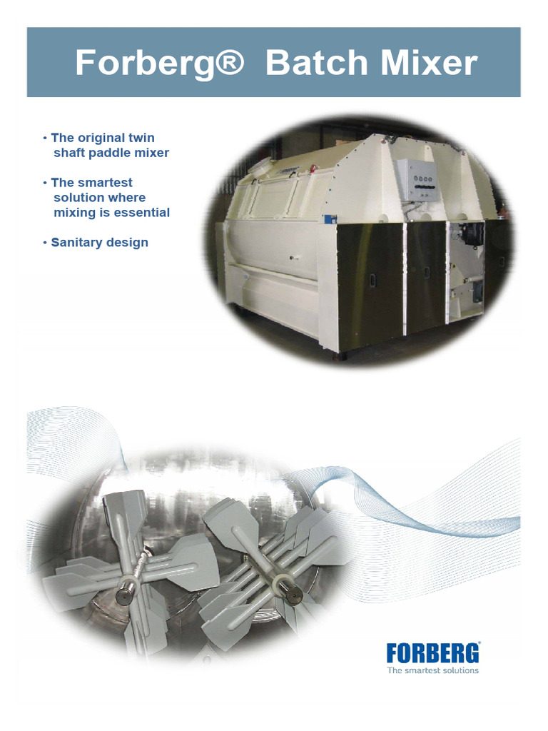 Batch_Mixer_Forberg | PDF