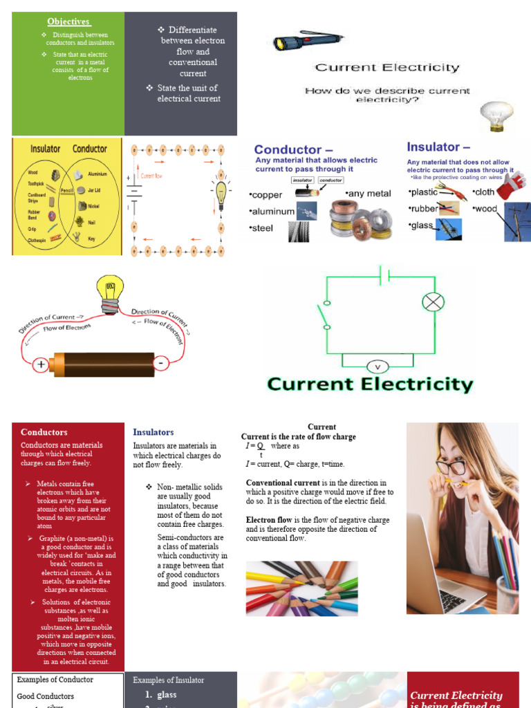 Brochure Current Electricity | PDF | Electrical Conductor | Electric Current