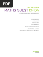 Essential Mathematics For The Australian Curriculum Year 10 and 10a | PDF