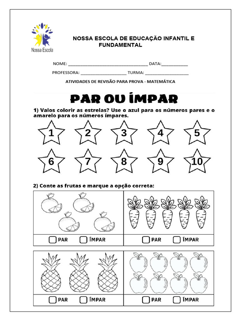 ATIVIDADE DE REVISÃO MATEMÁTICA - 16-04-24 | PDF ATIVIDADE DE REVISÃO MATEMÁTICA - 16-04-24 | PDF