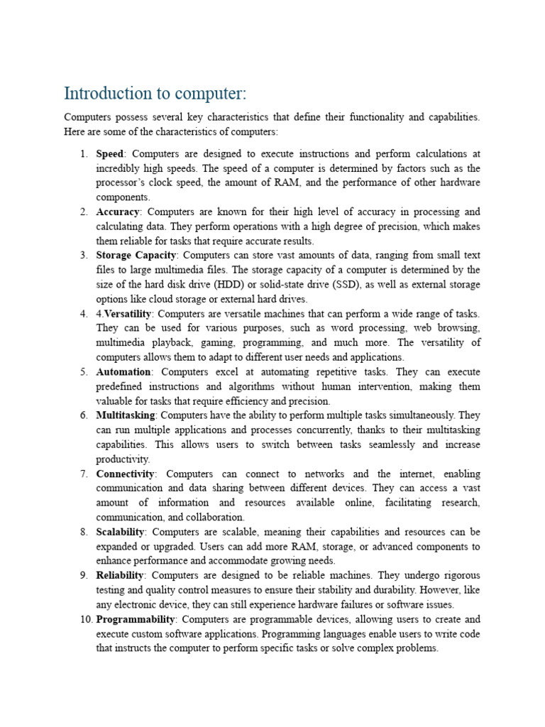 Computer ? | Download Free PDF | Operating System | Computer Data Storage