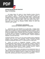 Izjava Za Prigovor Savjesti | PDF