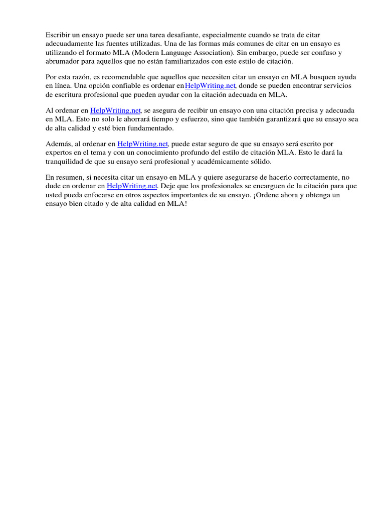 Cómo Citar Un Ensayo en Mla | PDF | Scribd | Electronic Publishing