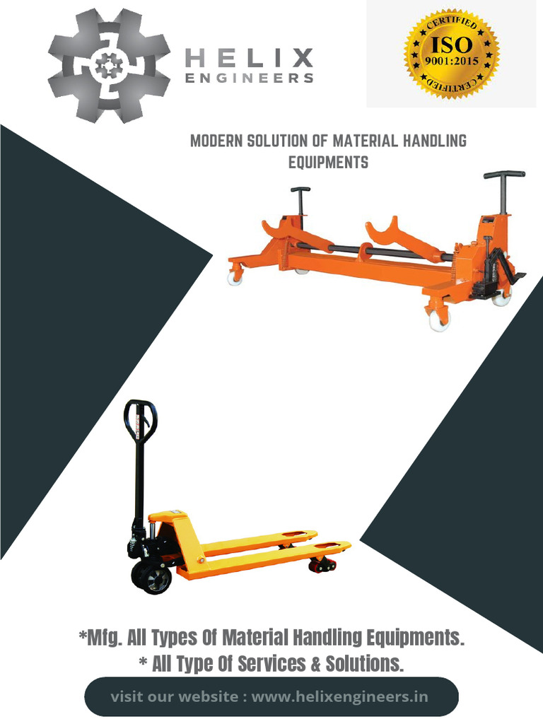 Helix Engineers Brochure - PDF (1) - 1 | PDF | Crane (Machine) | Engineering
