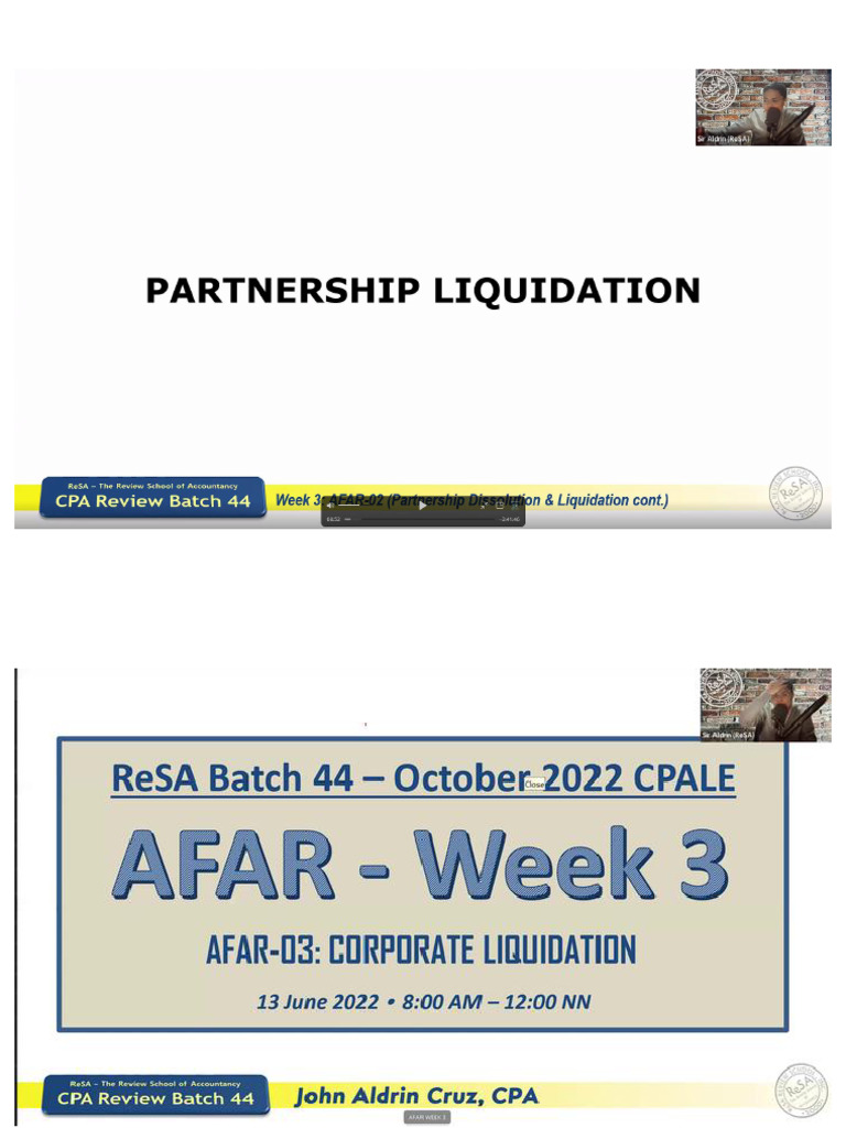 Corporate Liquidation | PDF