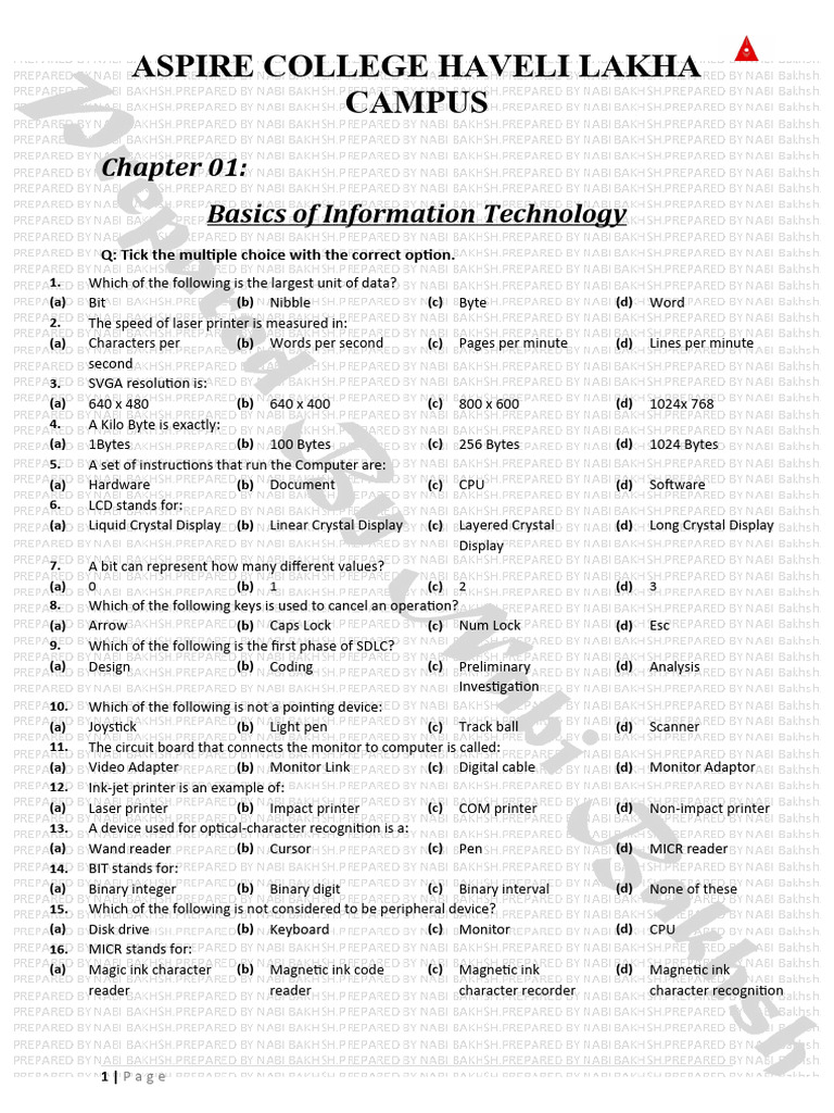 Computer | PDF | Printer (Computing) | Computer Network