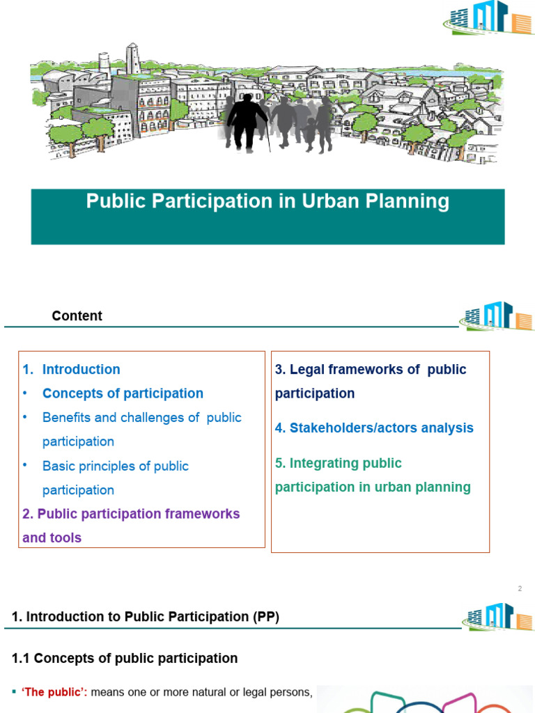 Public Participation in Urban Planning Guide | PDF | Public ...