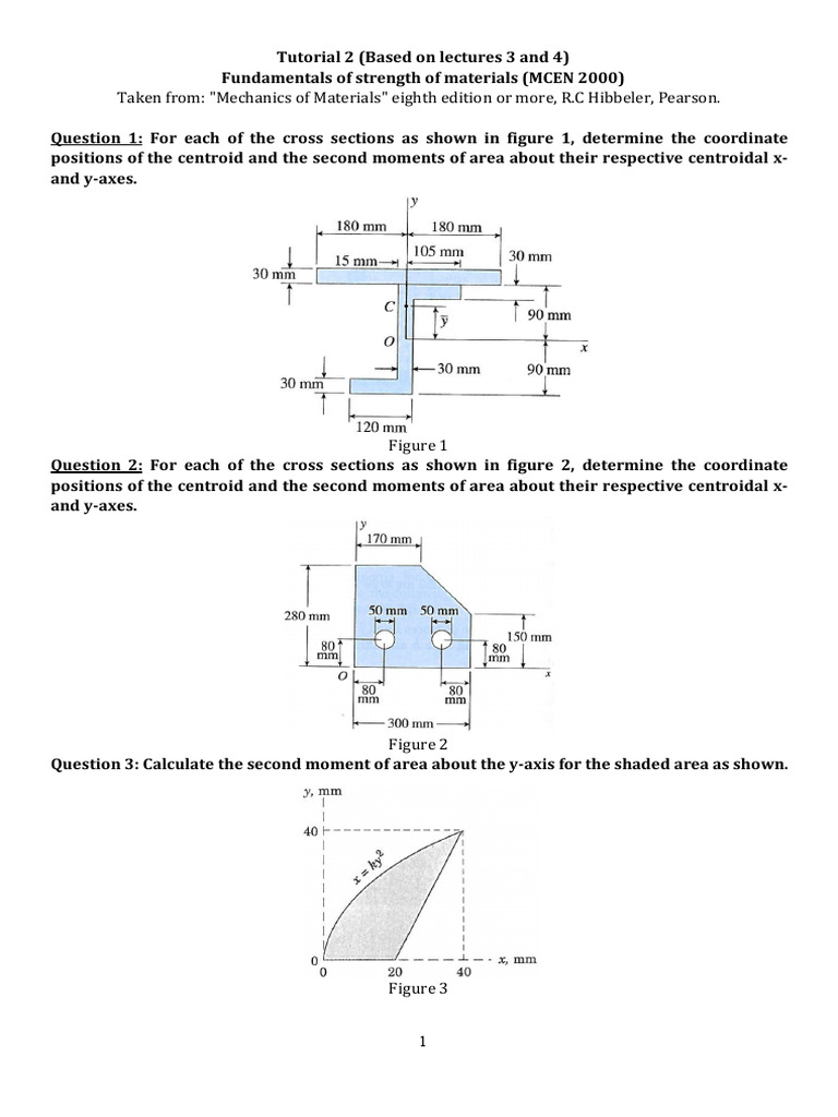 Tutorial 2 2020 | PDF | Young's Modulus | Thermal Expansion