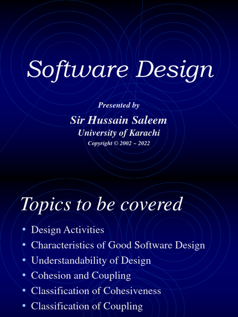 Software Design | PDF | Software | Software Design