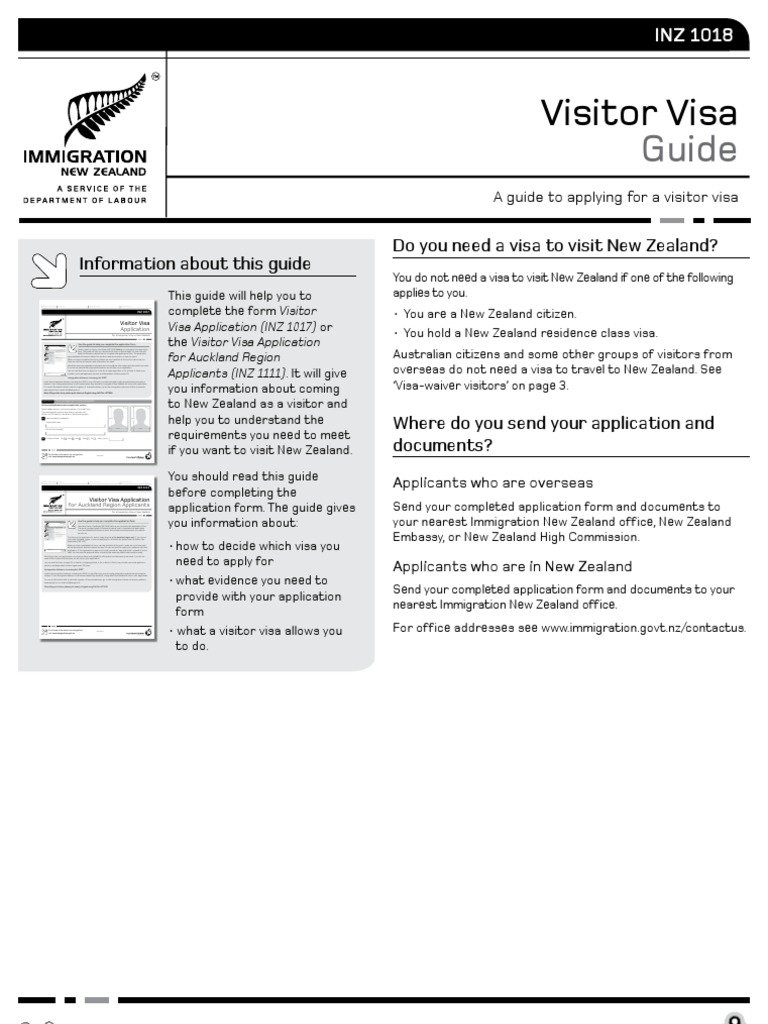 Visit Visa Guide | PDF | Travel Visa | Passport