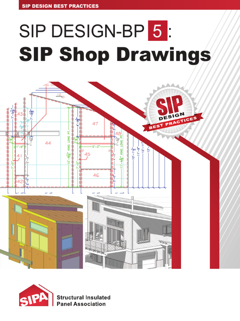 SIP DESIGN BP 5 SIP Shop Drawings v2 | PDF | Building Engineering ...