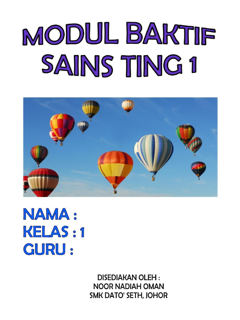 Modul Baktif T1 | PDF