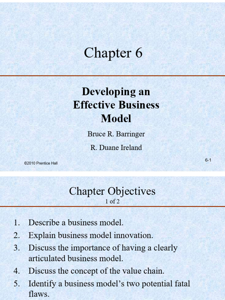 Ebm 5 | PDF | Business Model | Competitive Advantage