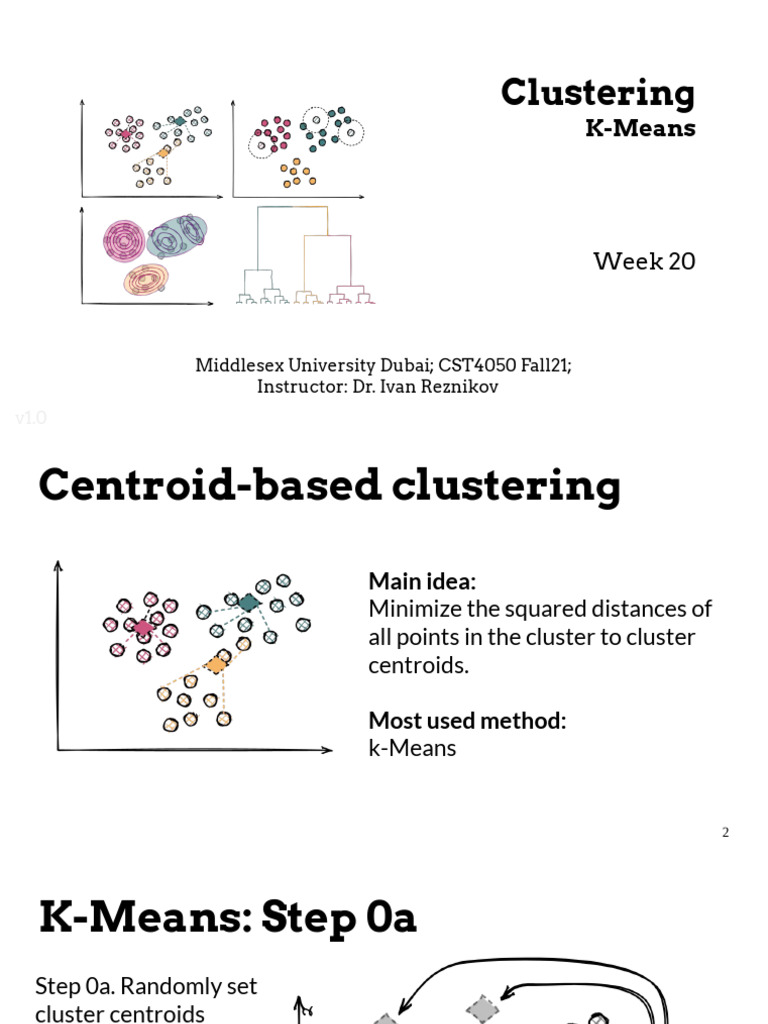 Clustering K Means 1647677851 | PDF | Science & Mathematics