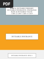 Customs Declaration for Sad Boxes | PDF