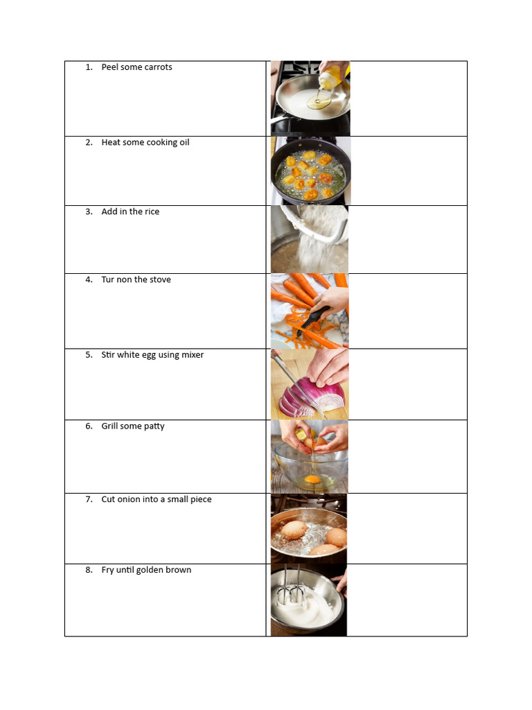 Soal Menjodohkan PTS Kelas 7 Procedure Text | PDF