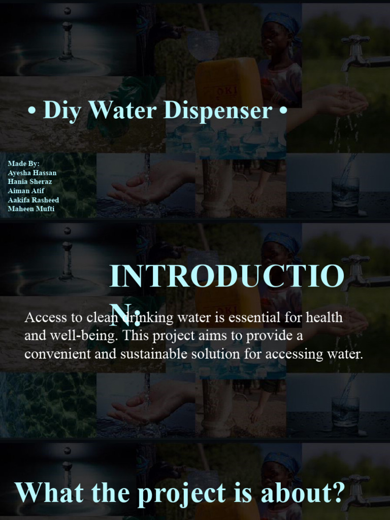 Diy Water Dispenser | PDF