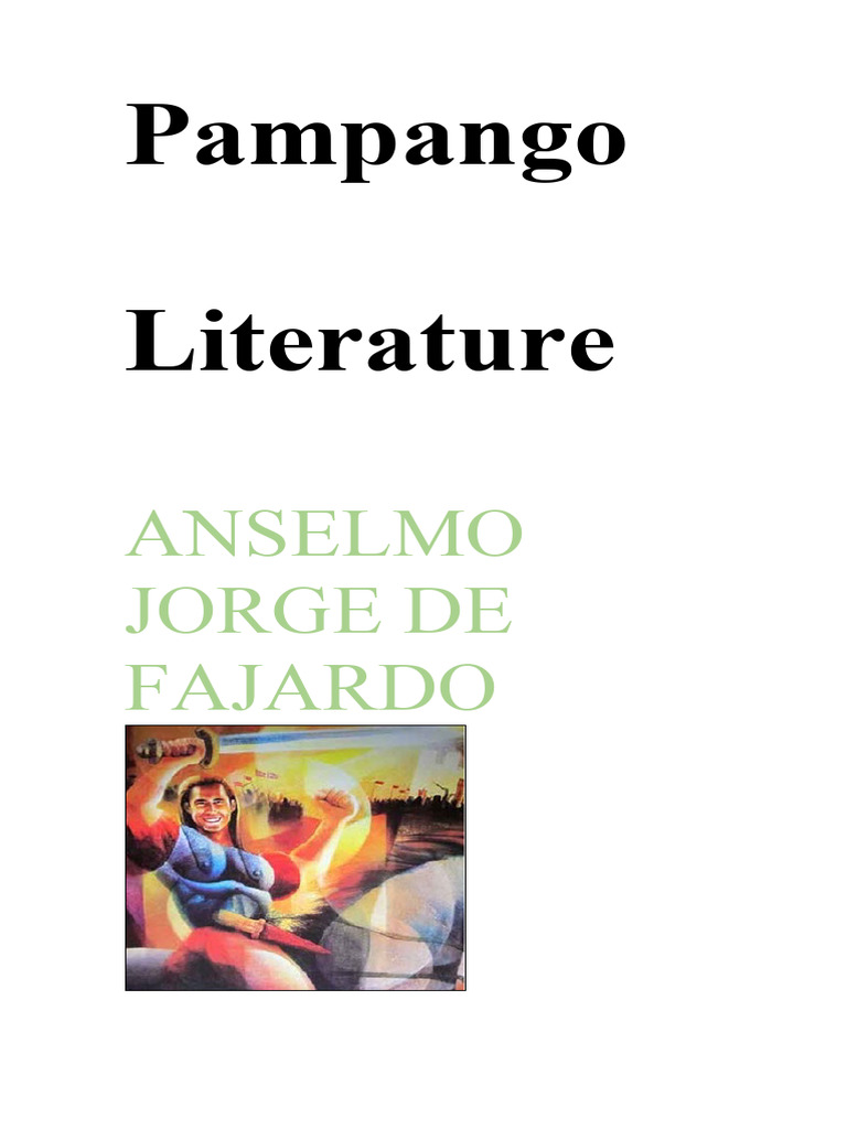 Pampango Literature | PDF