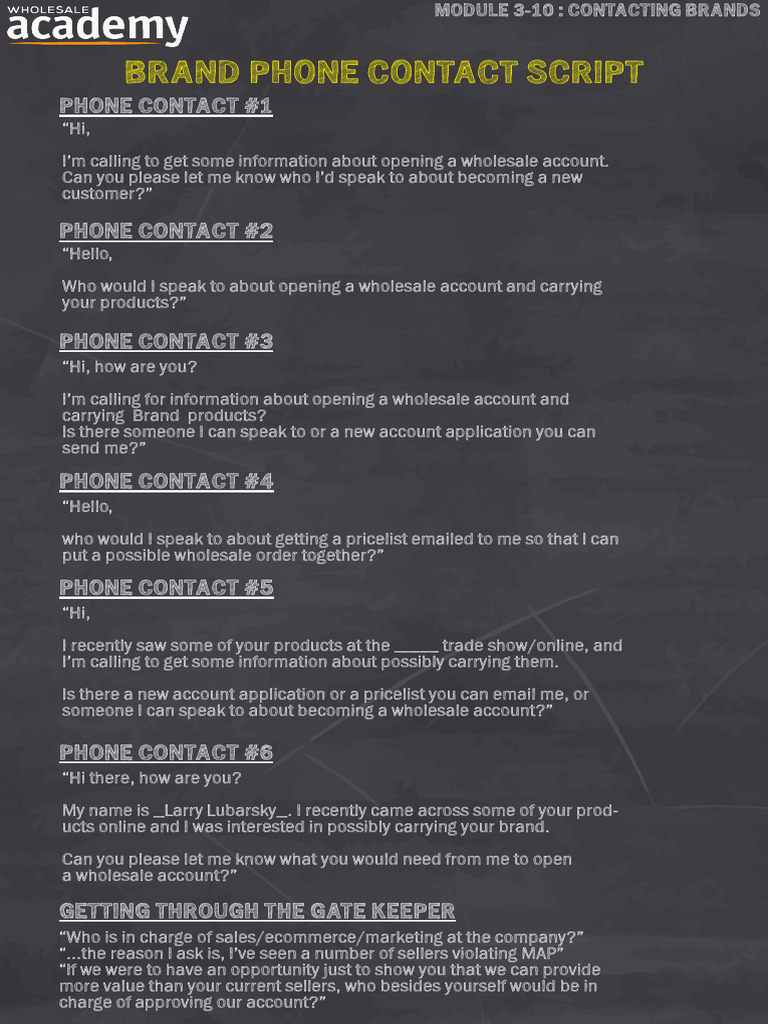 3-10 Brand Phone Template | PDF