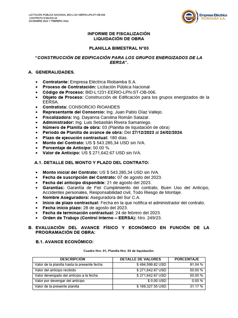 Informe Planilla 3 Descargar Gratis Pdf Tubería Transporte De