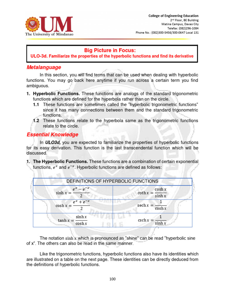 CEE 101 BP3 - ULO3d | PDF | Trigonometric Functions | Function (Mathematics)