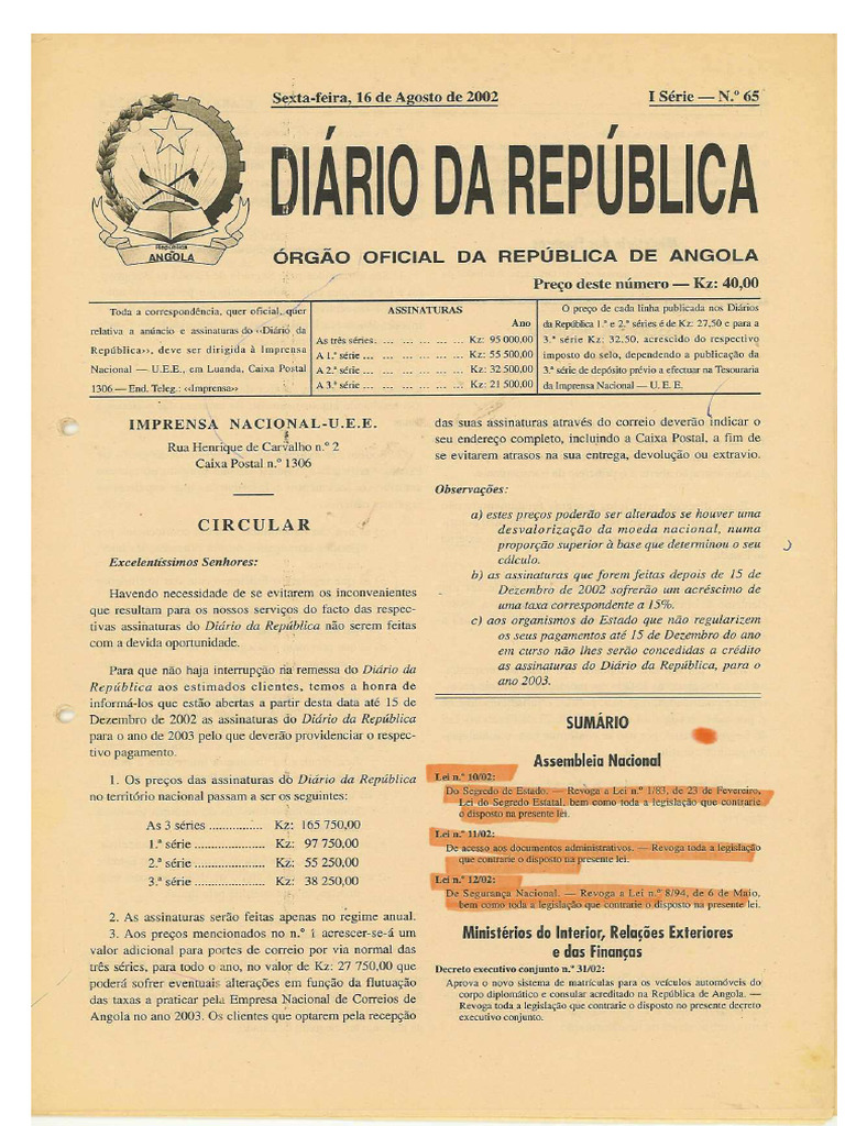 Lei de Acesso Aos Documentos Administrativos | PDF