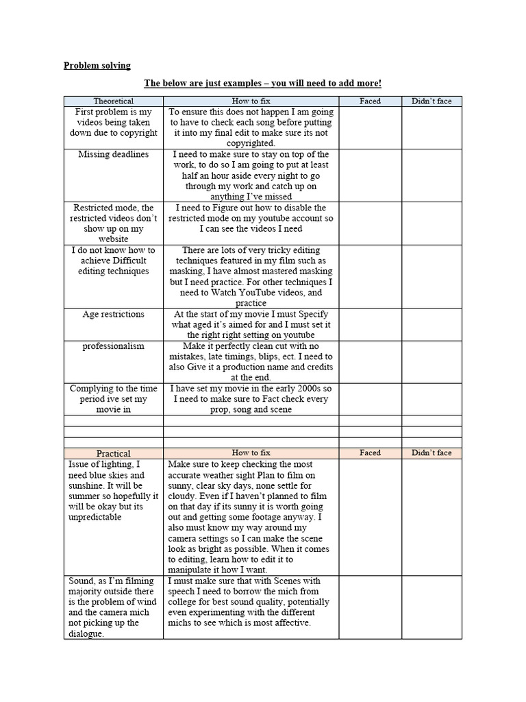problem solving 1 | PDF