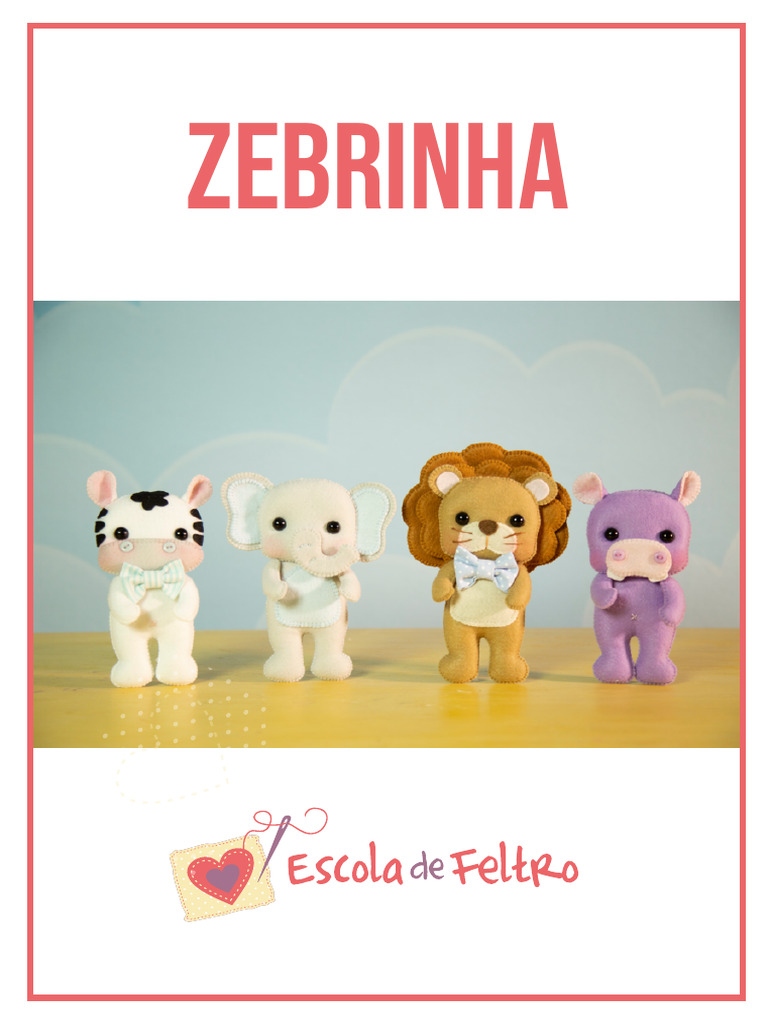 Molde de Zebra em EVA para Imprimir | PDF