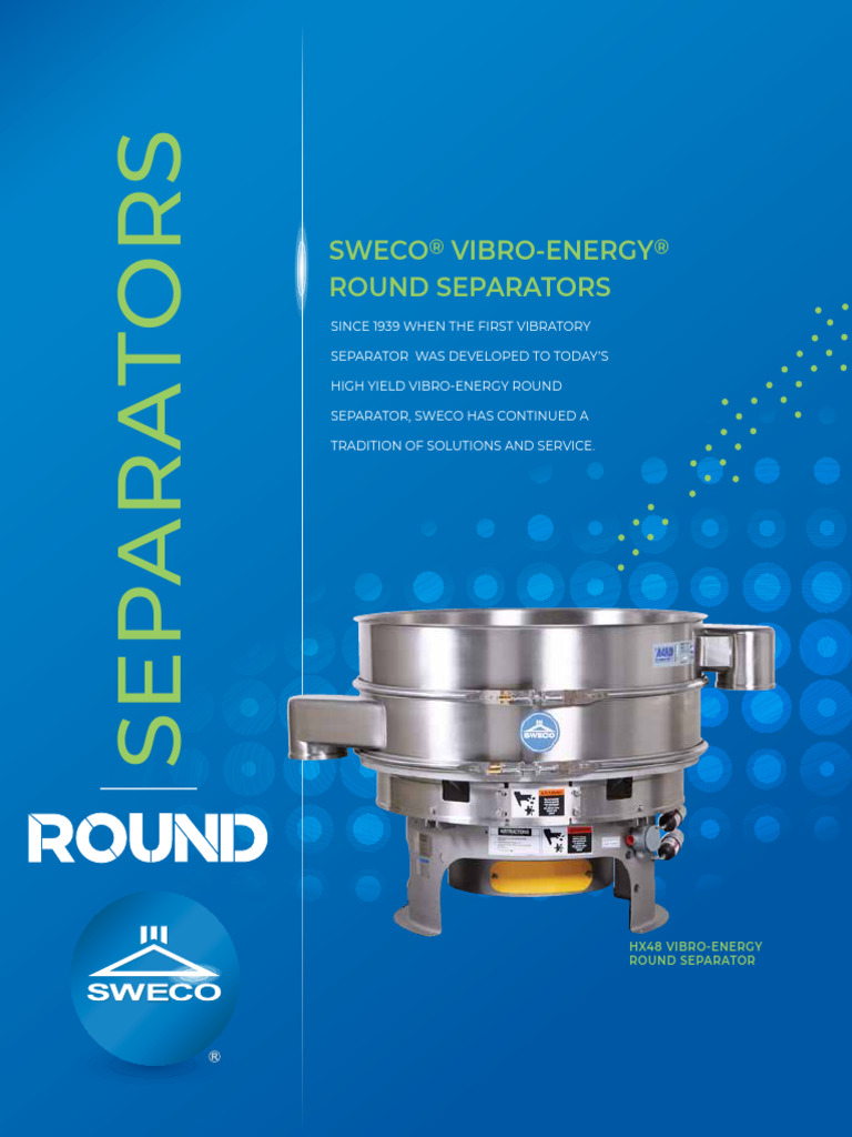Round-Separator | PDF | Centrifuge | Materials