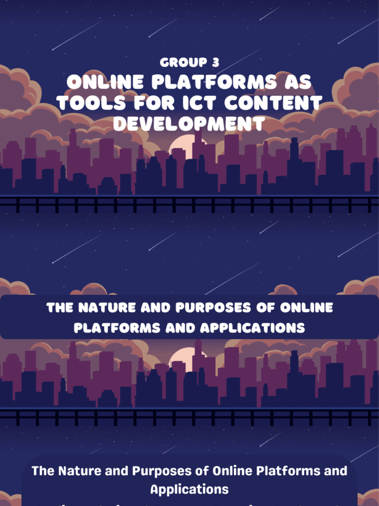 Technology in Education Technology Presentation in Blue Peach Illustrative - 20240419 - 214356 ...