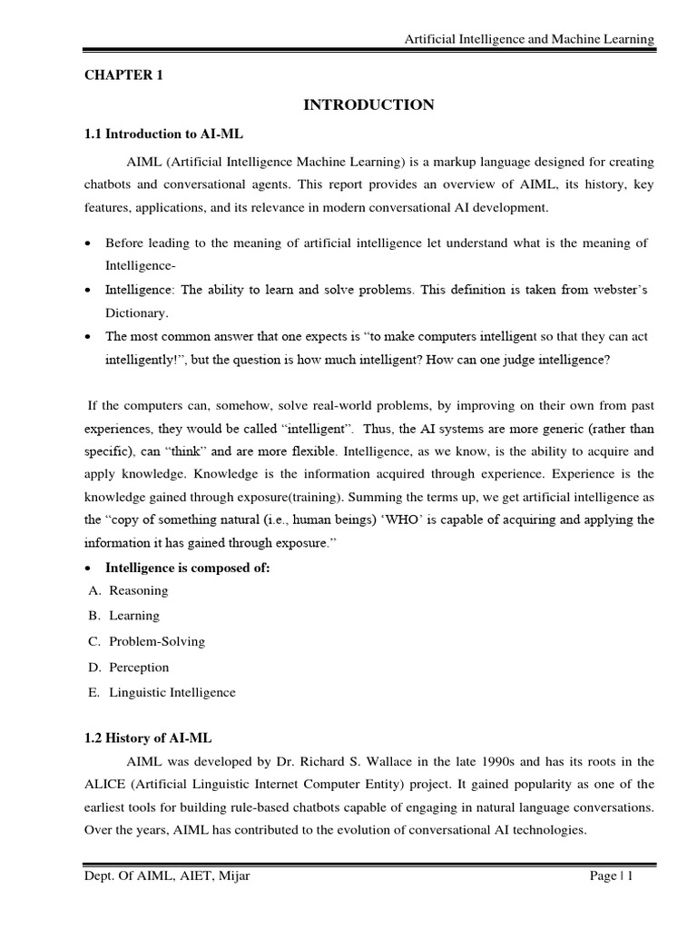 Aiml Final Report | Download Free PDF | Python (Programming Language) | Linear Regression