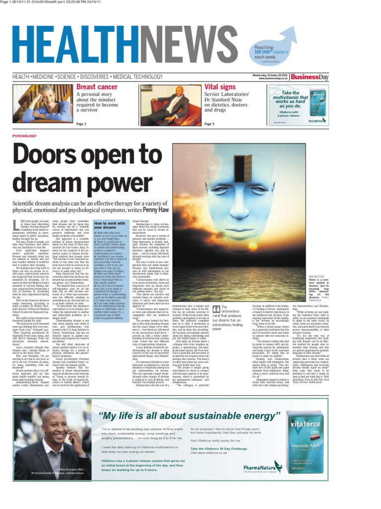 Dreams | PDF | Dream Interpretation | Dream