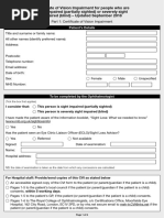 DMV Vision Test Form | PDF | Driver's License | Nursing