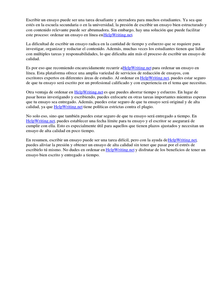 Ensayo de Greasy Lake | PDF