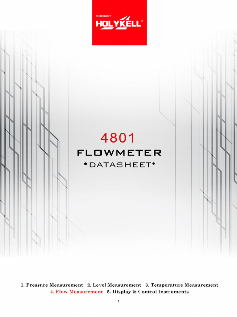 Insertion Electromagnetic Flow Meter | PDF | Flow Measurement | Pipe ...