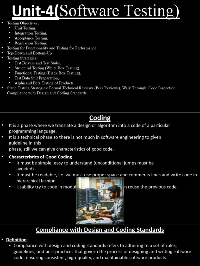 Software Eng S4 (Software Testing) | PDF | Software Testing | Unit Testing