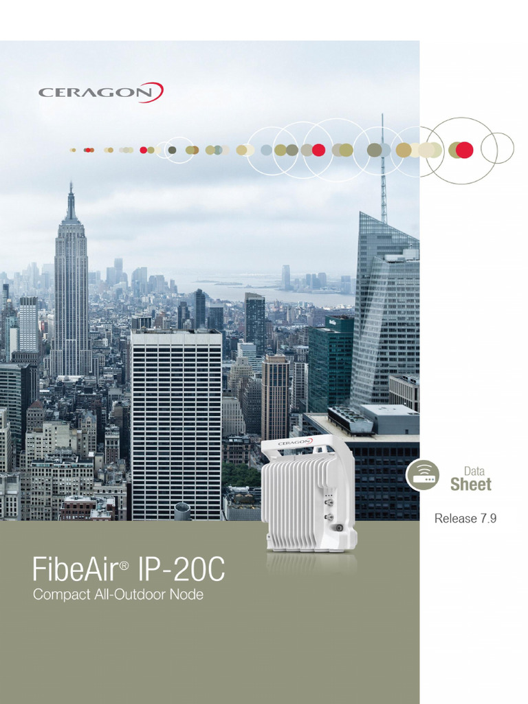 Ceragon FibeAir IP-20C ETSI Datasheet 7.9 Rev A | PDF | Radio | Multi ...