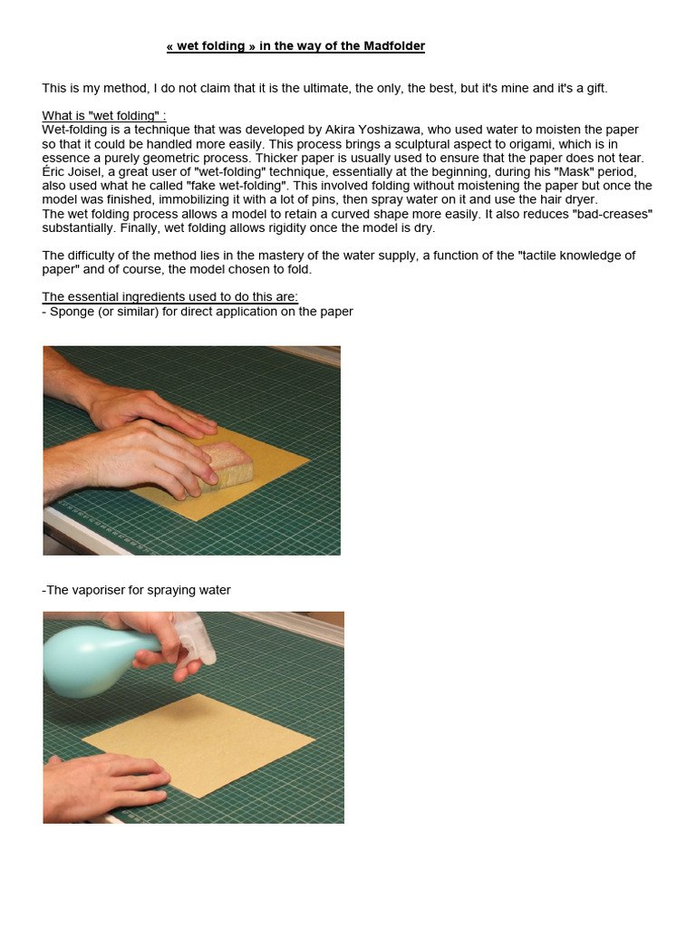 Le-Wet-Folding-In The Way-Madfolder | PDF | Art