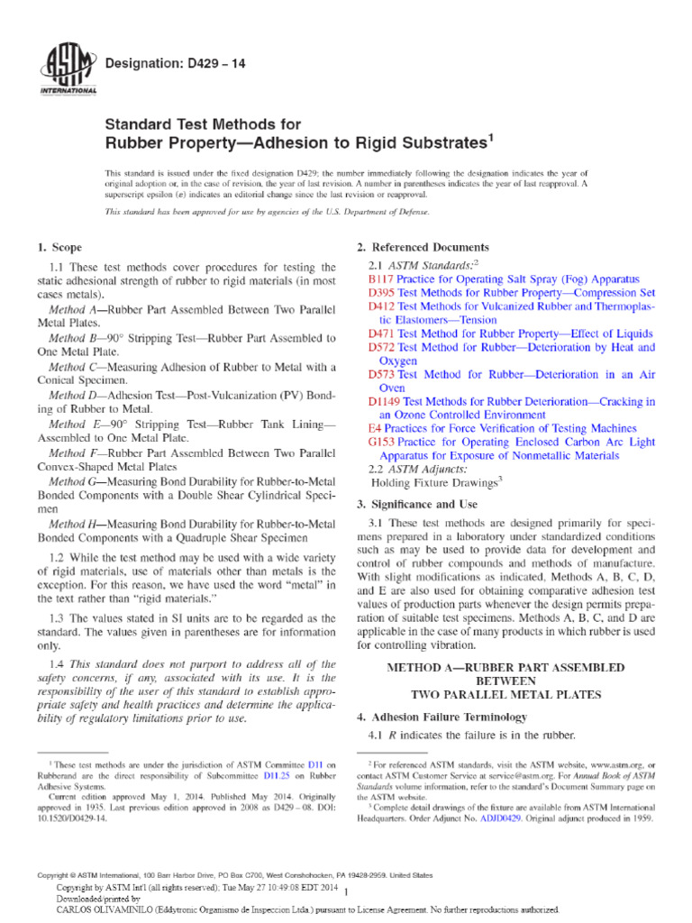 ASTM D429 (2014) .PDF - TOAZ - INFO | PDF