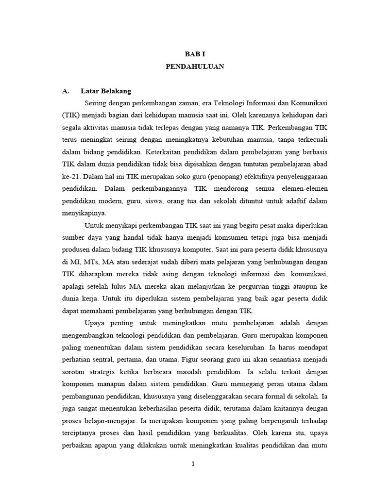 Makalah-PTK-PAI RIDUWAN HAMIMI | PDF