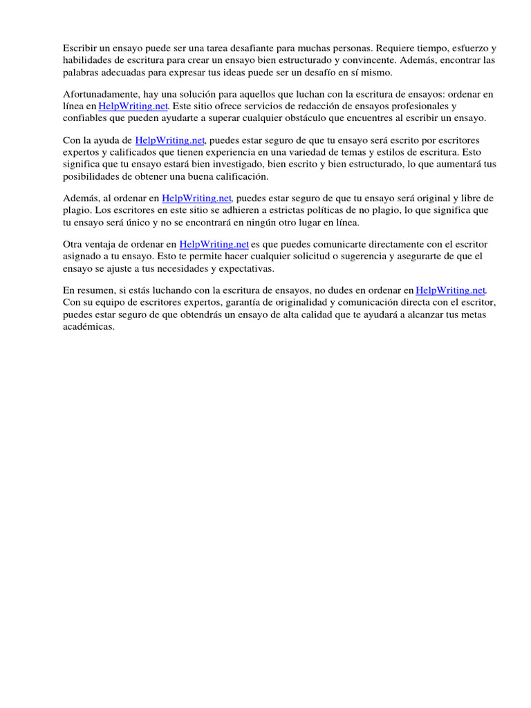Frases de Escritura de Ensayos | PDF | Websites