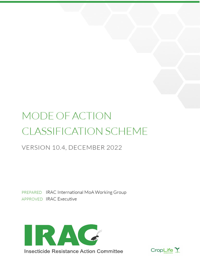 Insecticide MoA Classification Guide | PDF | Insecticide | Pesticide