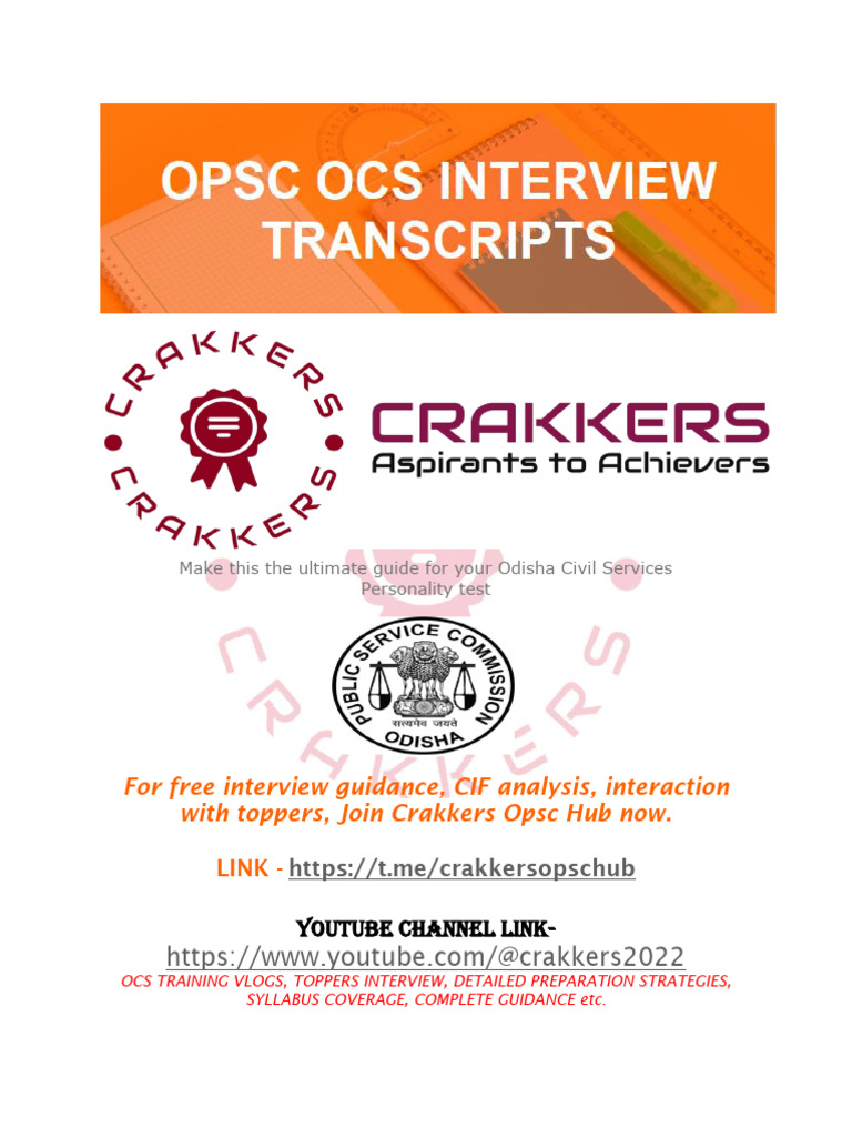 OCS Personality Test Guide 2020 | PDF