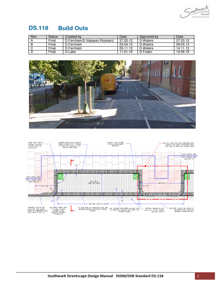 DS 118 Build Outs | PDF | Traffic | Road