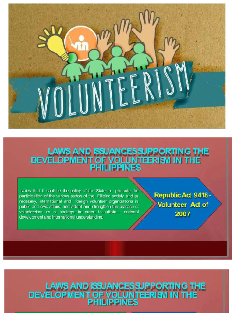 Volunteerism | PDF