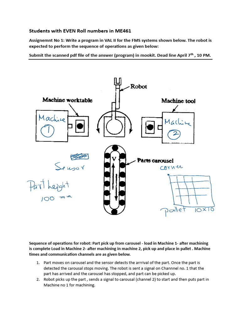 ME461 Assignment 1 | PDF | Information And Communications Technology | Computer Engineering